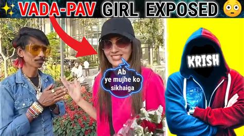 Viral Vada Pav Girl Exposed 😱 Doly Chai Wala Roast Video Krish Kinotics Youtube