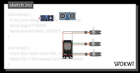 Automatic Chicken Farm Wokwi Esp32 Stm32 Arduino Simulator