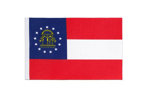 Georgia Satin Flag 6x9 Maxflags Royal Flags