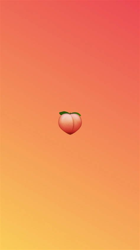 Peach Emoji Wallpapers Top Free Peach Emoji Backgrounds Wallpaperaccess