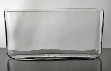 Simply Elegant Weddings Vases Long Rectangle Vases