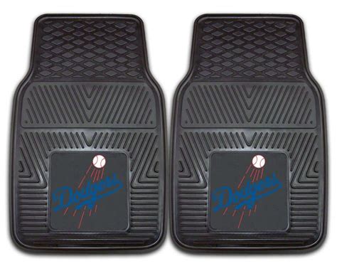 Los Angeles Dodgers Heavy Duty 2 Piece Vinyl Car Mats Detroit Game Gear
