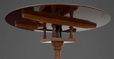 Tilt Top Table Pbr 3d 가구 Unity Asset Store