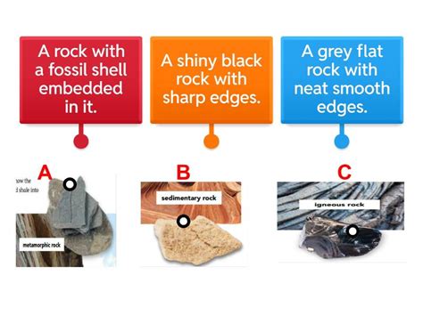 G4 Label The Rock Exam Prep Labelled Diagram