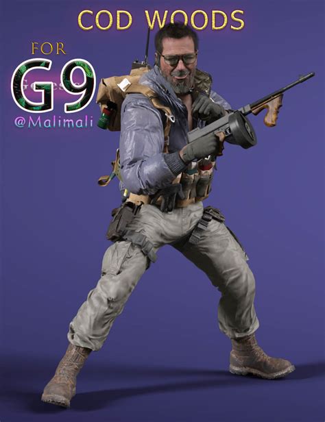 Cod Woods For G9 Daz Content By Malimali