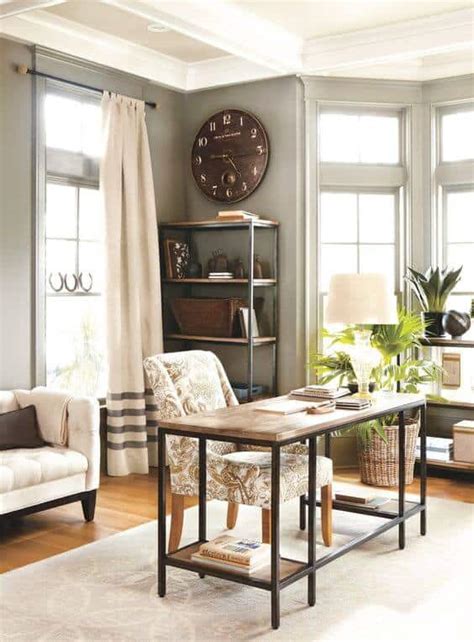 35 Living Room Office Ideas A Great Combo Desk Fitting