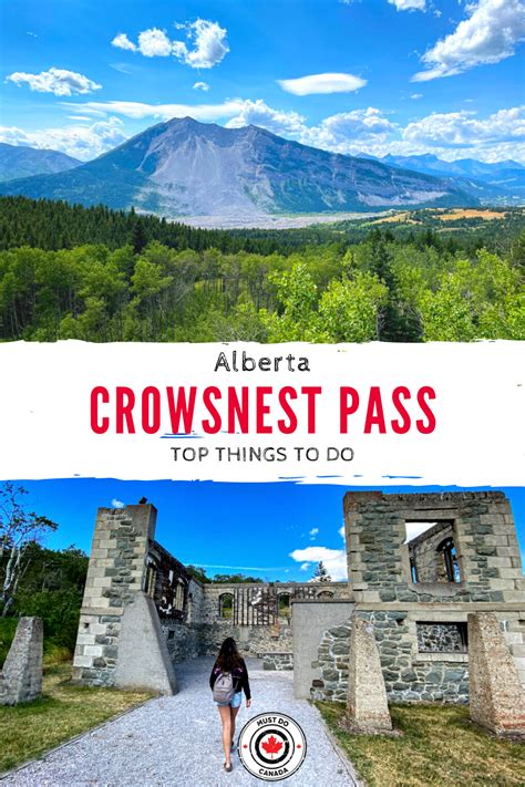 The Best Things To Do In Crowsnest Pass Alberta Artofit