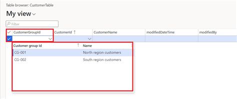 Ax2012d365fno How To Create An Auto Lookup Using Edt With Table Reference In D365fno D365fno