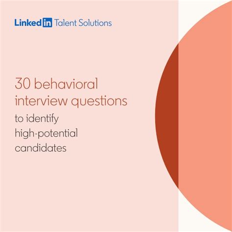Tatiana Camilleri Assoc Cipd On Linkedin 30 Behavioral Interview