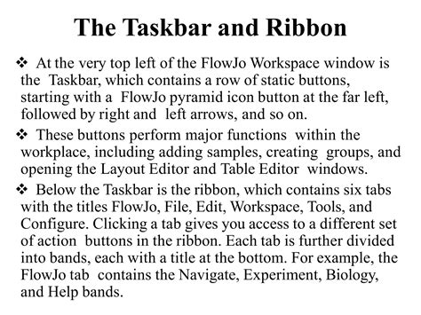 Lesson 1 Basic Tutorial Data Analysis Software For Flow Cytometry Pptx