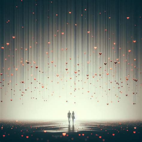 Neural Network Generated Valentines Day Minimalist Illustration