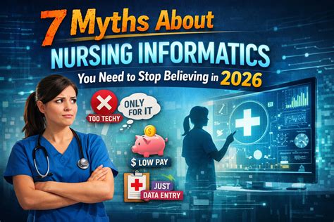 7 Myths About Nursing Informatics You Need To Stop Believing In 2026