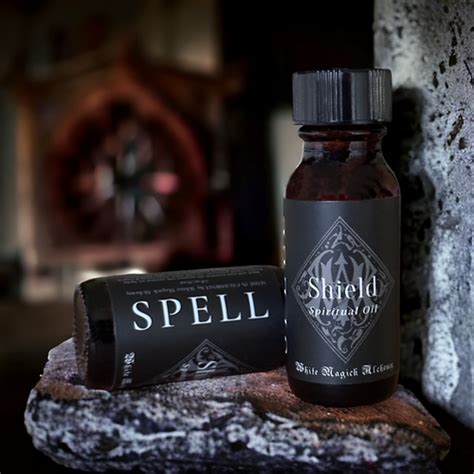 Shield Spell Oil White Magick Alchemy
