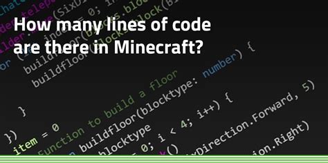 How Many Lines Of Code Are There In Minecraft