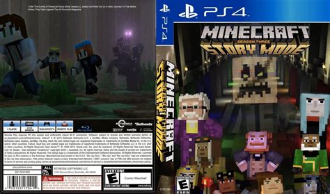Minecraft Story Mode Season 3 Ps4 Cover By Steveirwinfan96 On Deviantart
