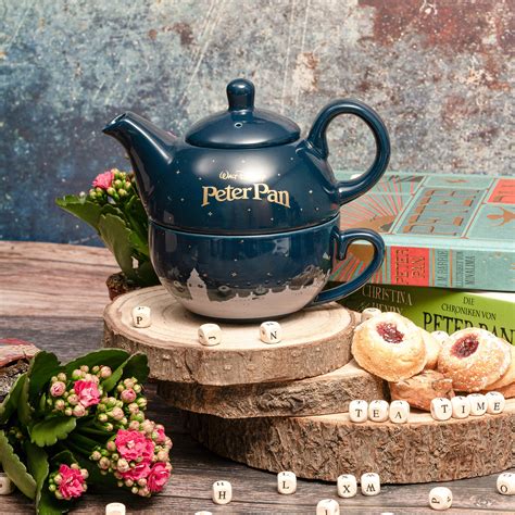 Peter Pan Tea Pot With Cup Elbenwald