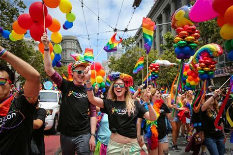Pride Parade Takes Over Sf With Celebration Protest
