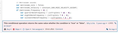 Fix Code Quality Issues Raised By Sonarcloud · Issue 37 · Montulligroovescribe · Github