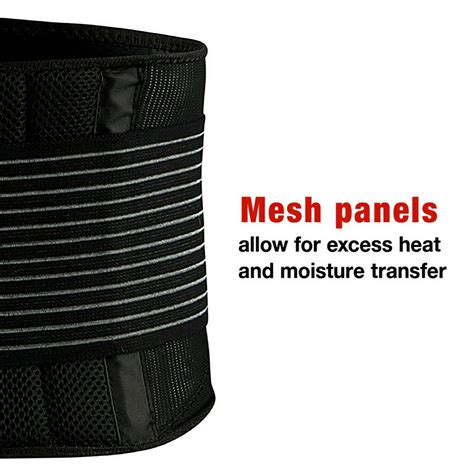 Ace Adjustable Back Brace Black Orthopedics Supplies