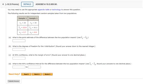 Solved You May Need To Use The Appropriate Appendix Table Or Chegg