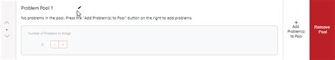 How To Use Problem Pools