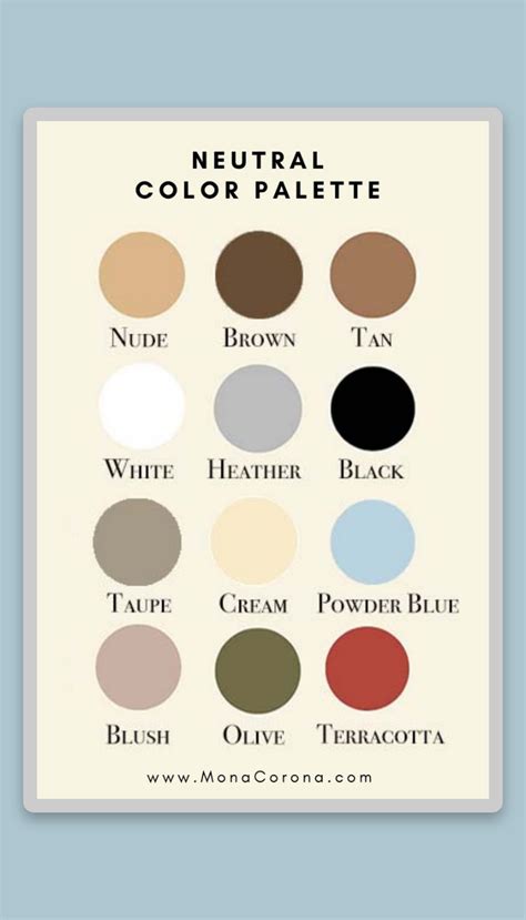 Neutral Hues Calming Color Palette For Your Home Neutral Tones