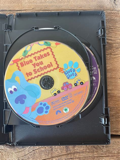Blues Clues Dvd Get Clued Into School Pack Etsy