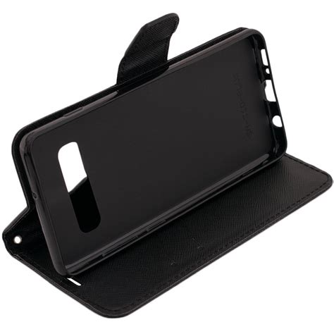 Husa Samsung Galaxy S10 Plus Flip Negru Myfancy Catmobile