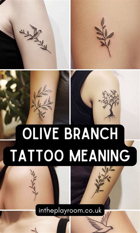 Olive Branch Tattoo Meaning Symbolism Explained Designs Artofit