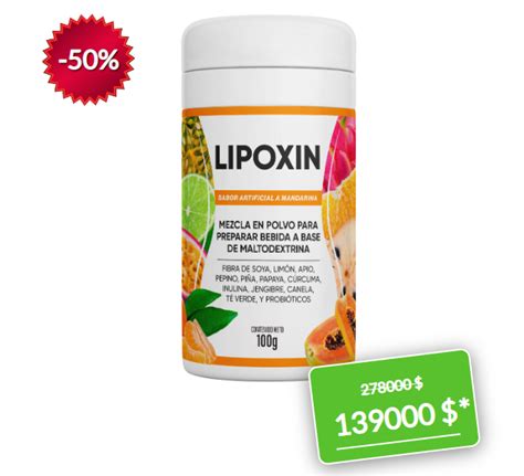 Lipoxin Polvo Reseñas Precio Obras Ingredientes Original Comprar