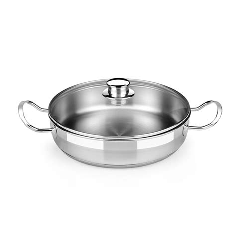 Professional 9 Piece Cookware Set With Baking Dish And Glass Lids