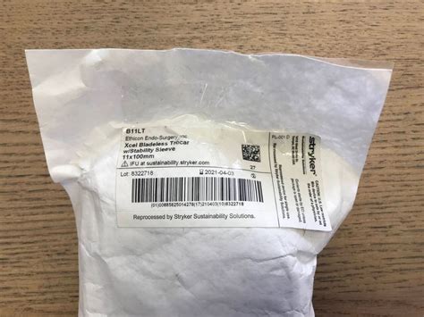 New Ethicon B11lt Xcel Bladeless Trocar W Stability Sleeve 11x100mm