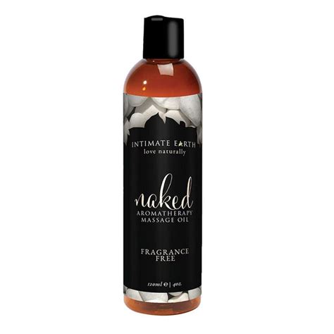 Intimate Earth Aromatherapy Massage Oil Naked 120ml Buy Online In