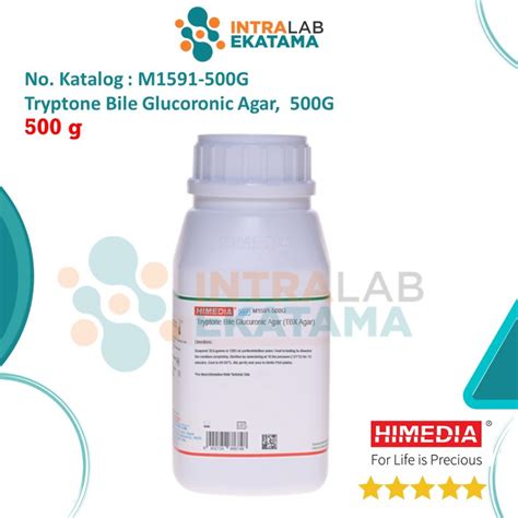 Jual M1591 500g Tryptone Bile Glucoronic Agar 500g Shopee Indonesia