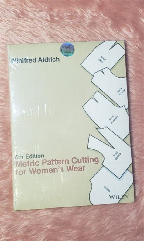 Sewing Pattern Metric Pattern Cutting For Womens Wear Bind Colored