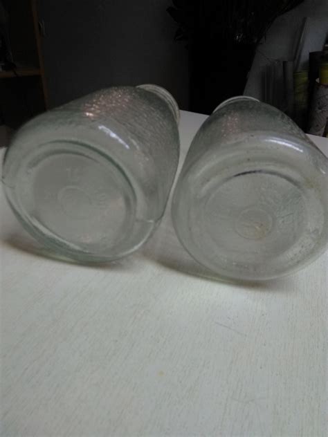 Vintage Glass Jars Old Glass Jars Retro Glass Jar Kitchen Etsy