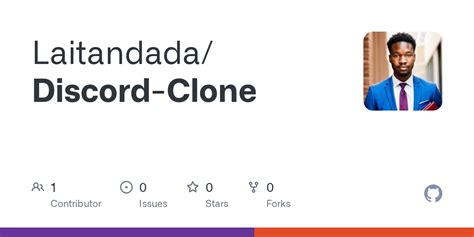 GitHub Laitandada Discord Clone