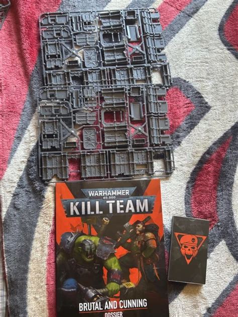 Warhammer 40k Kill Team Brutal Cunnin Ratling Data Cards Terrain