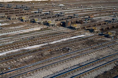 Railway Background Stock Image Image Of Platform Futuristic 10497373