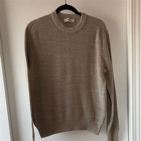 Buck Mason Sweaters Buck Mason Seafarer Crewneck Cotton Sweater M
