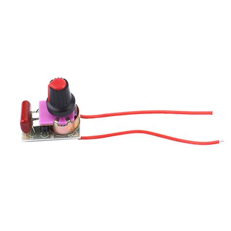 W Dimmer Module DIY Kit With Switch Potentiometer Speed Regulation Module For Arduino CA