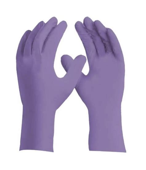 Luva Nitrílica Fina Sensiflex Roxa Danny Roan