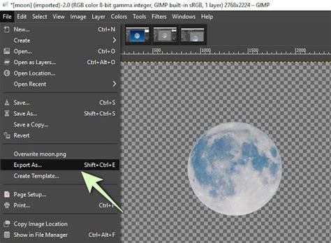 How To Make An Image Transparent In GIMP Remove Background