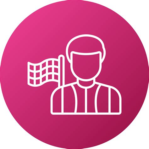 Flagman Icon Style 21526196 Vector Art At Vecteezy