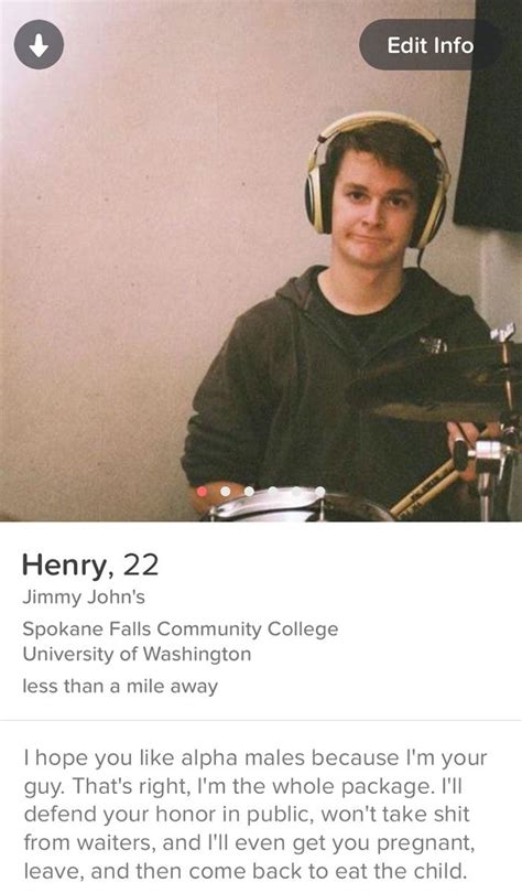158 Funny Tinder Profiles That Will Make You Look Twice | Tinder humor, Tinder profile, Funny ...