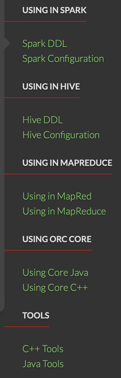 Orc Add Using With Python Web Page Issue Apache Orc Github