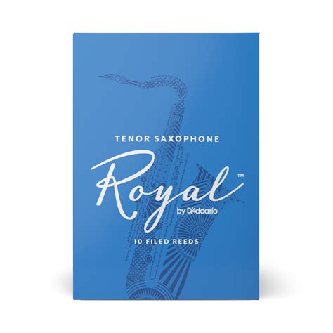 Royal By Daddario Tenor Sax Reeds Strength 35 10 Reeds Chesbro