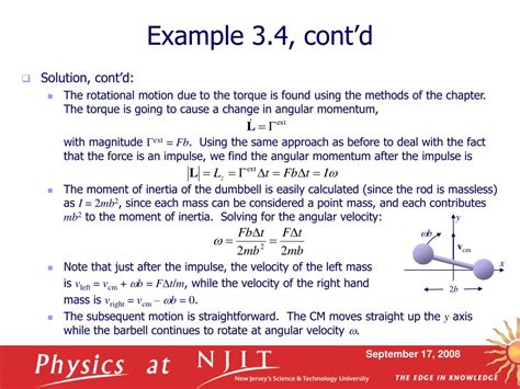 PPT Physics Lecture Center Of Mass Angular Momentum PowerPoint Presentation ID