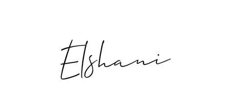 97 Elshani Name Signature Style Ideas Superb Autograph