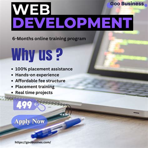 Join Goo Businesss Web Development Training Program Goo Business